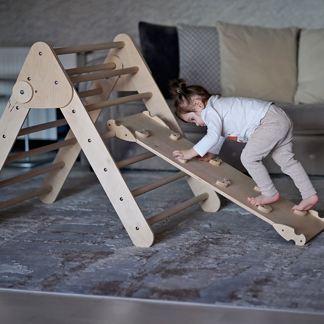 Pikler Dreieck Motorikdreieck frei XL Zusammenklappbar ...